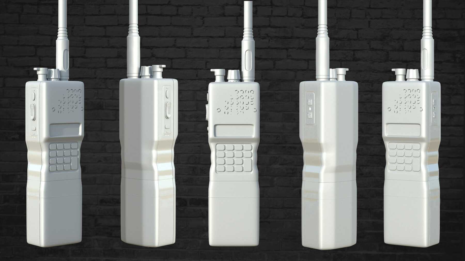 3DMA Studios - MILITARY Game Ready AN-PRC 152 Radio Low-poly 3D model