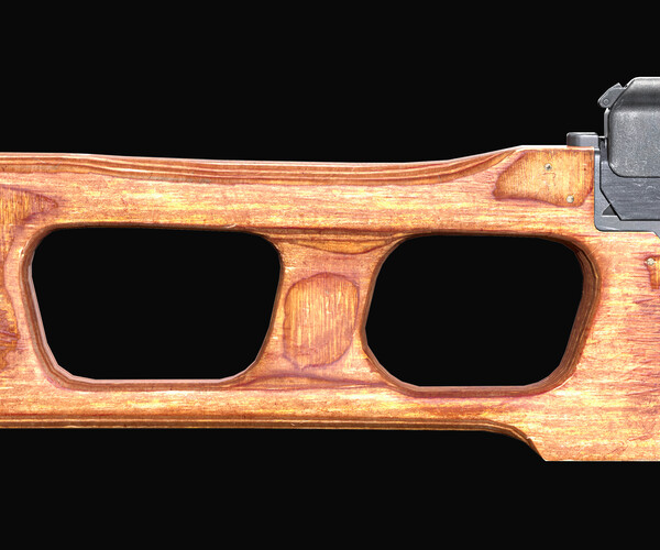 ArtStation - MILITARY Game Ready VSS Vintorez | Game Assets