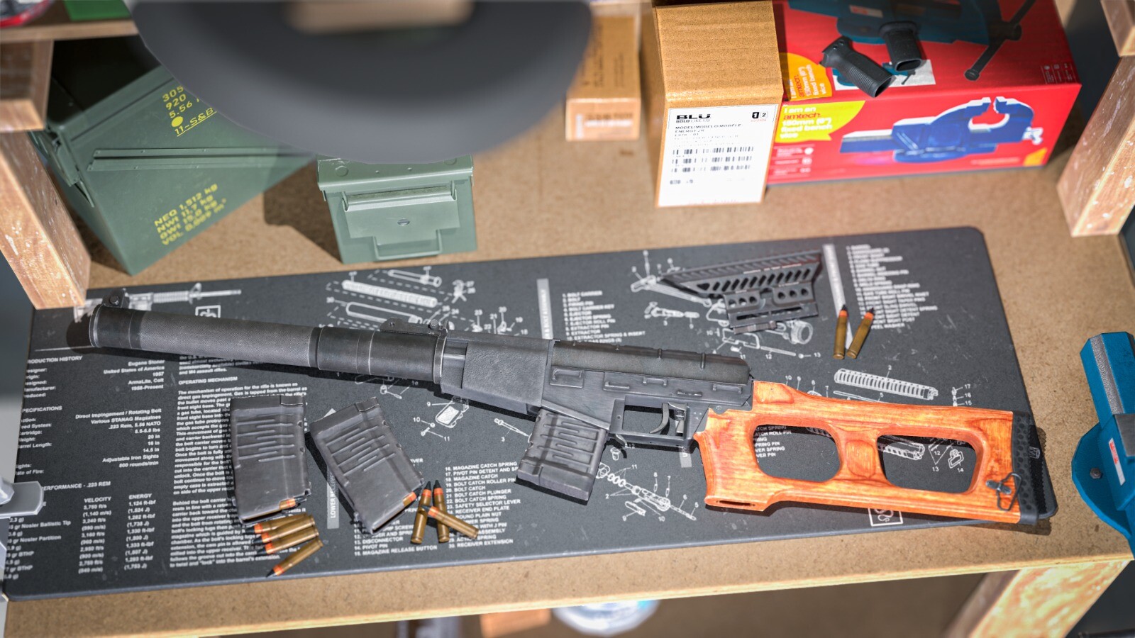 ArtStation - MILITARY Game Ready VSS Vintorez | Game Assets