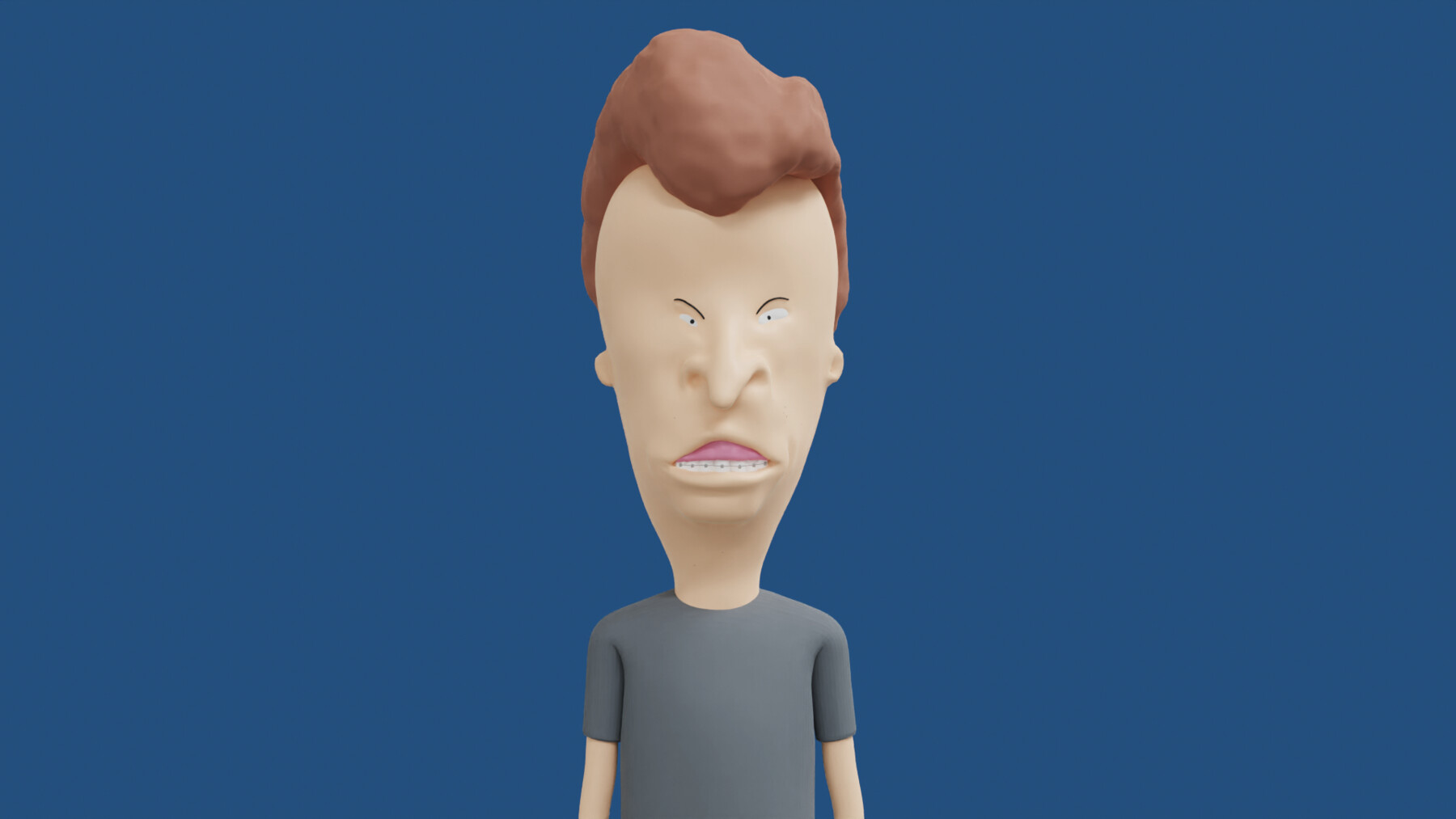 ArtStation - BUTTHEAD from the series Beavis and Butthead | Game Assets