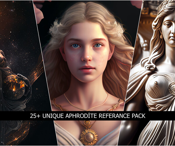 ArtStation - Ancient Goddess Aphrodite Reference Pack | Artworks