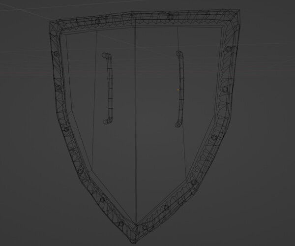 ArtStation - Shield Wooden Medieval Knight Adventurer Warrior | Game Assets