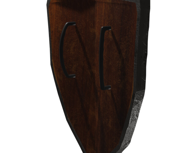 ArtStation - Shield Wooden Medieval Knight Adventurer Warrior | Game Assets