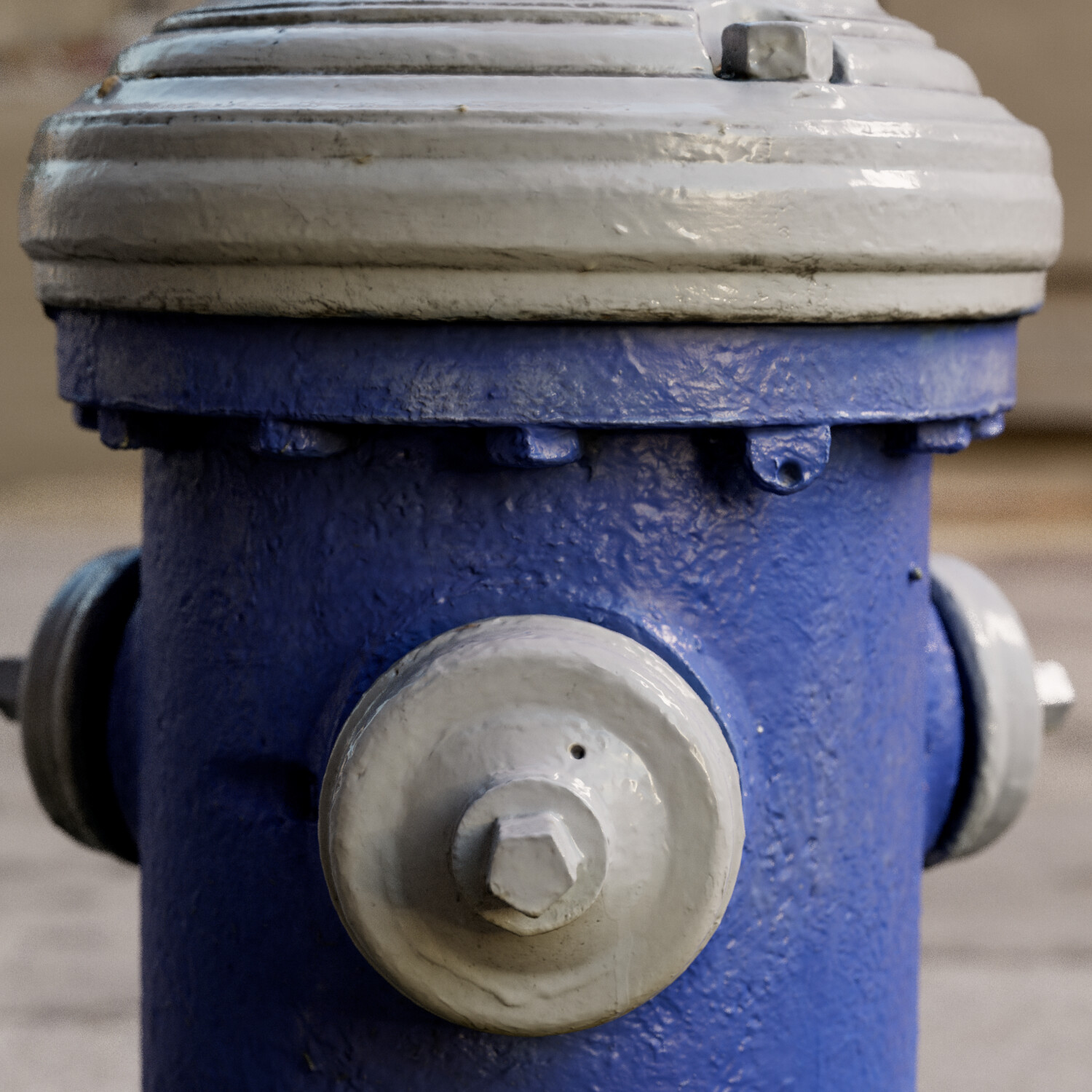 ArtStation - 3D scan of the blue fire hydrant. | Resources
