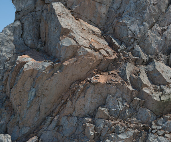 ArtStation - A 3d scan of a big rock formation #2 | Resources
