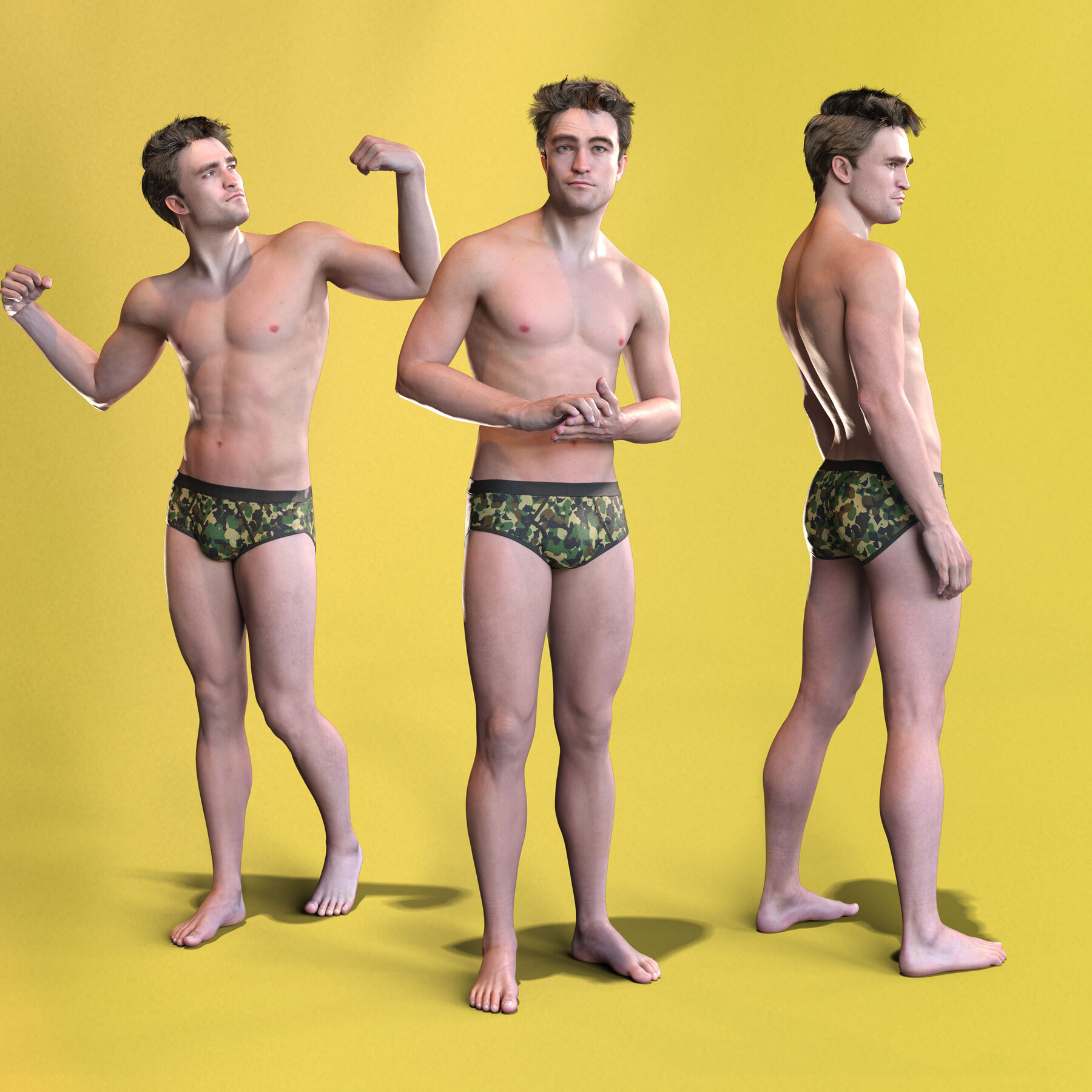 ArtStation - Rob for Genesis 8.1 (Daz Studio) | Game Assets