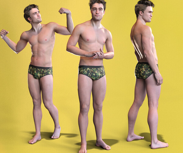 ArtStation - Rob for Genesis 8.1 (Daz Studio) | Game Assets