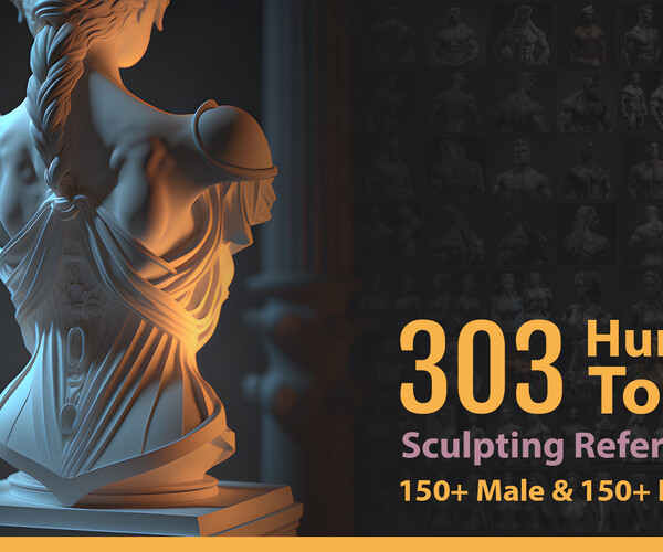 ArtStation - 303 human torso Sculpting references | Artworks