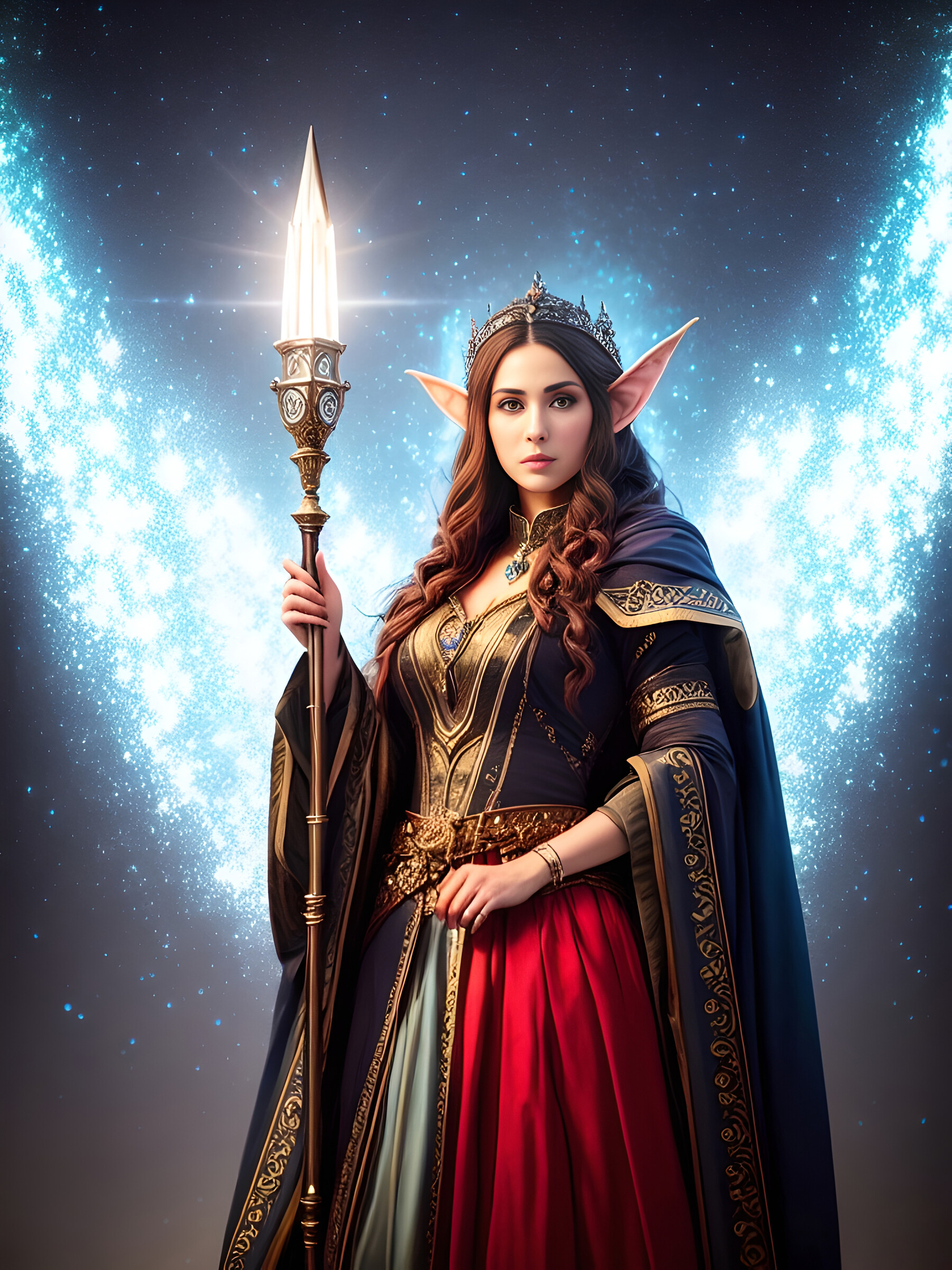 ArtStation - Elfic sorceress character pack (69 illustrations, NSFW) | Artworks