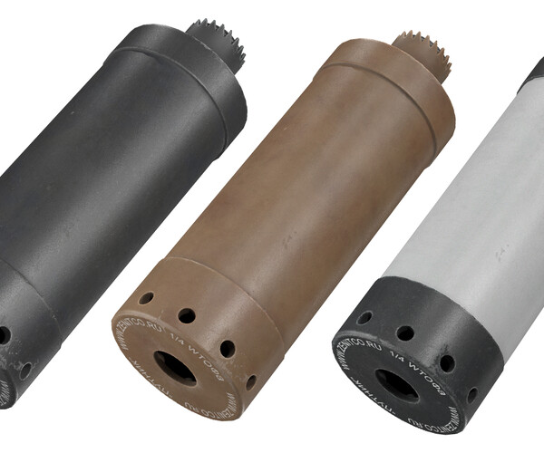 ArtStation - MILITARY DTK Putnik Supressor 3D model | Game Assets