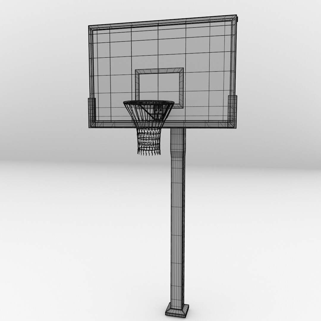 ArtStation - Basketball Backboard | Game Assets