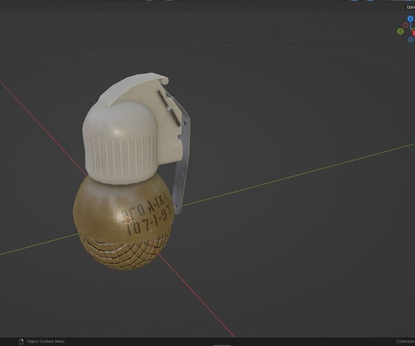 ArtStation - Military Game Ready RGO and RGN Soviet Grenades Low-poly ...