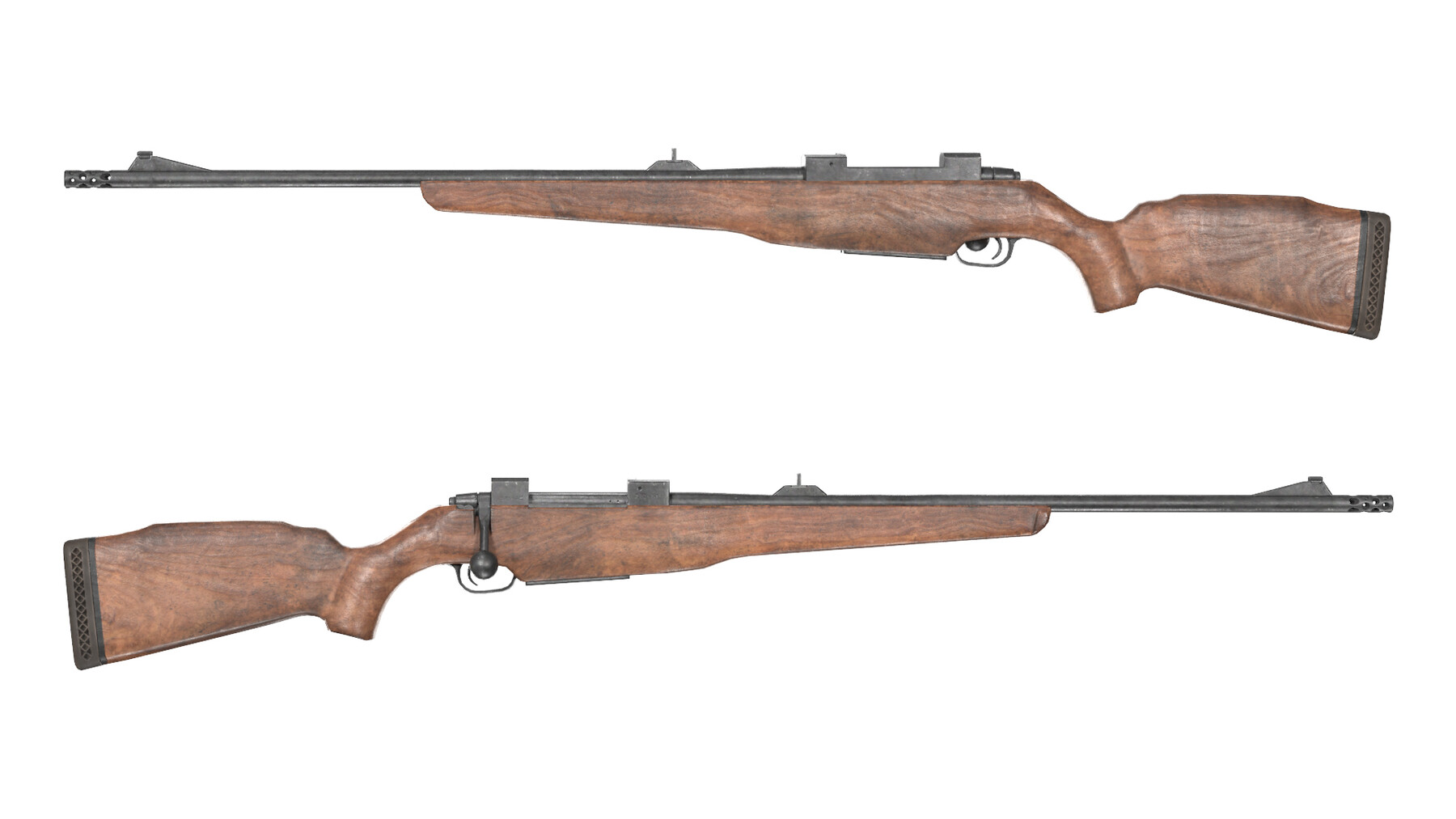 ArtStation - MILITARY Game Ready Elmech EM-992 Croatian Sniper Rifle ...