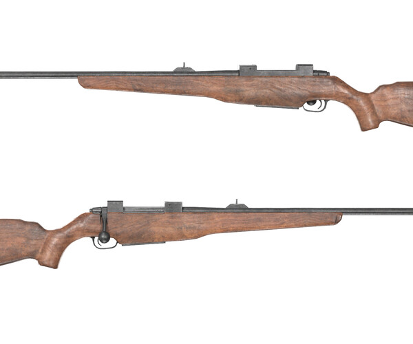 ArtStation - MILITARY Game Ready Elmech EM-992 Croatian Sniper Rifle ...