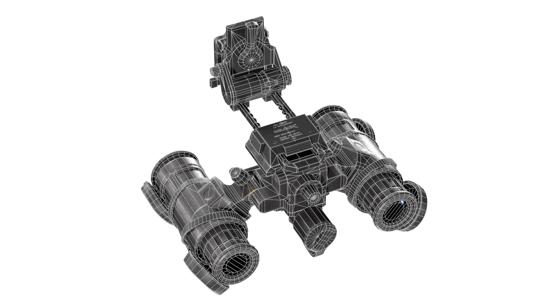 ArtStation - MILITARY Game Ready PVS31 Night Vision Googles Low-poly 3D ...