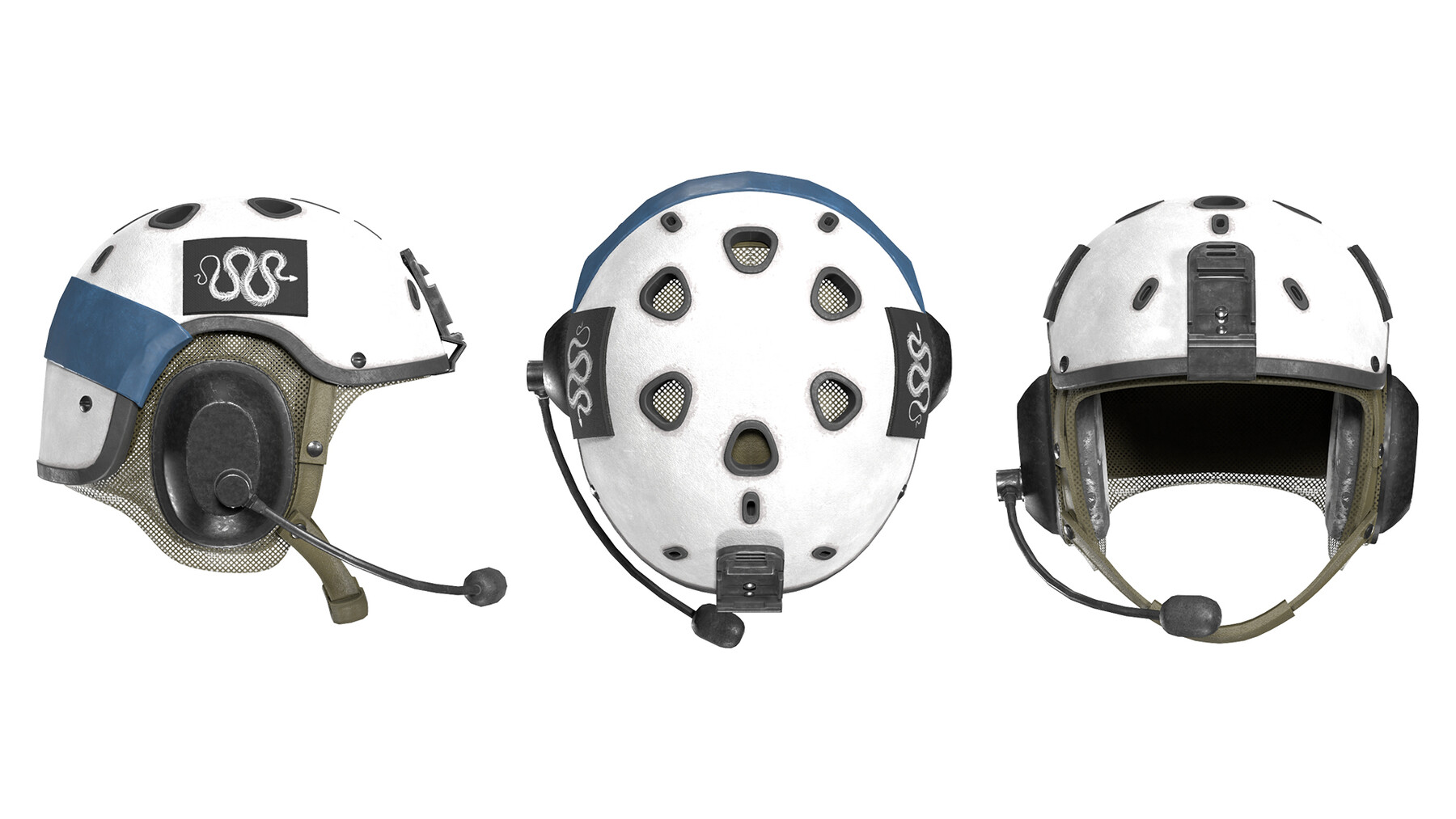 ArtStation - SCIFI Game Ready XOF Special Forces Helmet Low-poly 3D ...