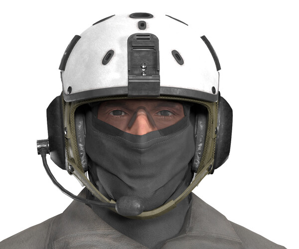 ArtStation - SCIFI Game Ready XOF Special Forces Helmet Low-poly 3D ...