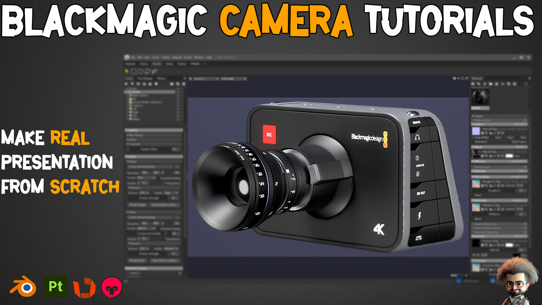ArtStation - Blackmagic Camera Tutorials - Full Process - Vol 1 | Tutorials