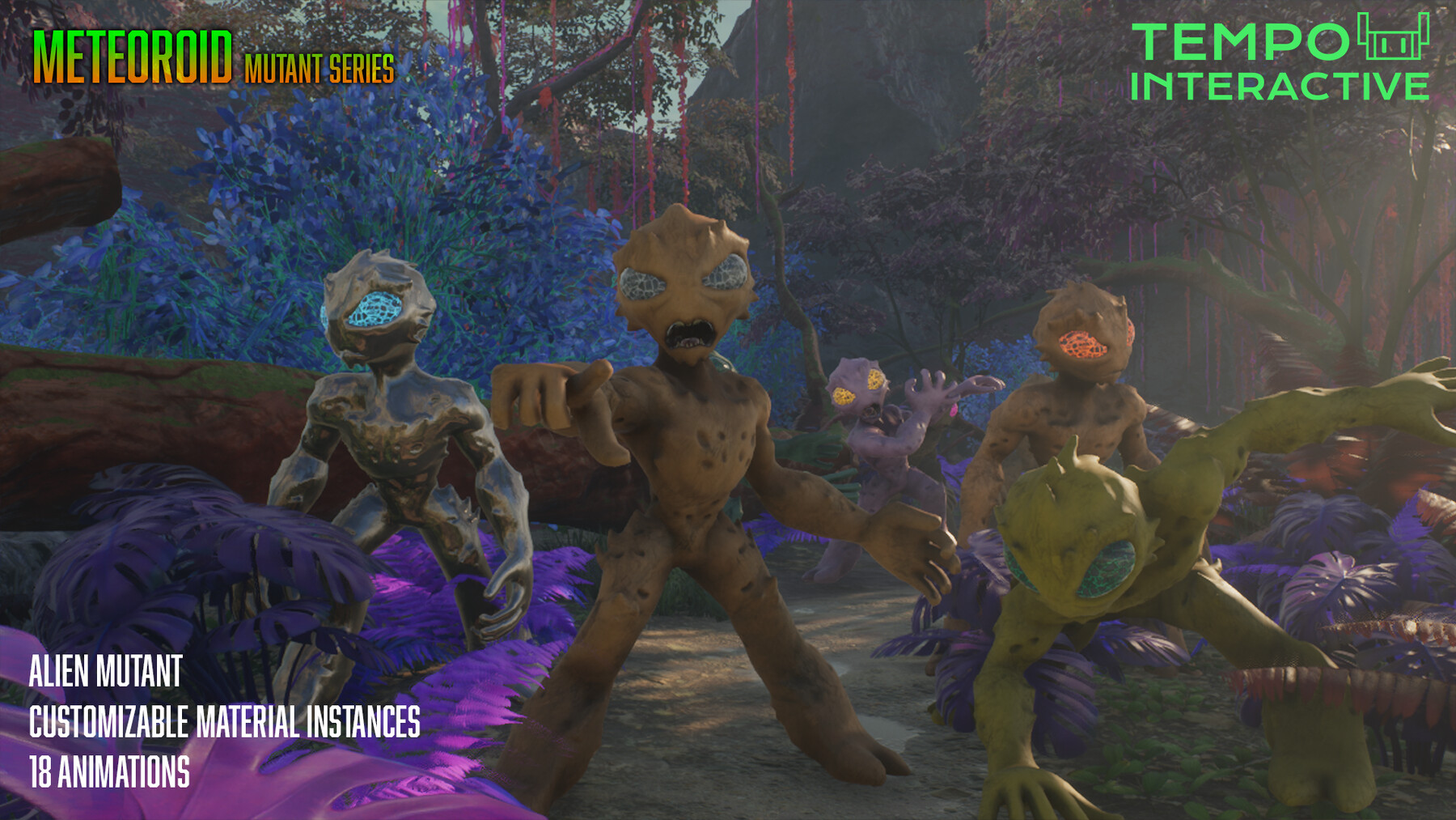 ArtStation - Meteoroid - Mutant Series | Game Assets