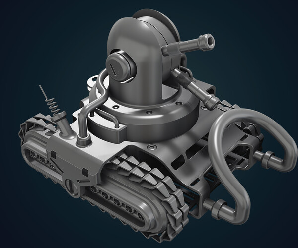 ArtStation - 3 TANKS OBJ+BLEND FILES | Resources