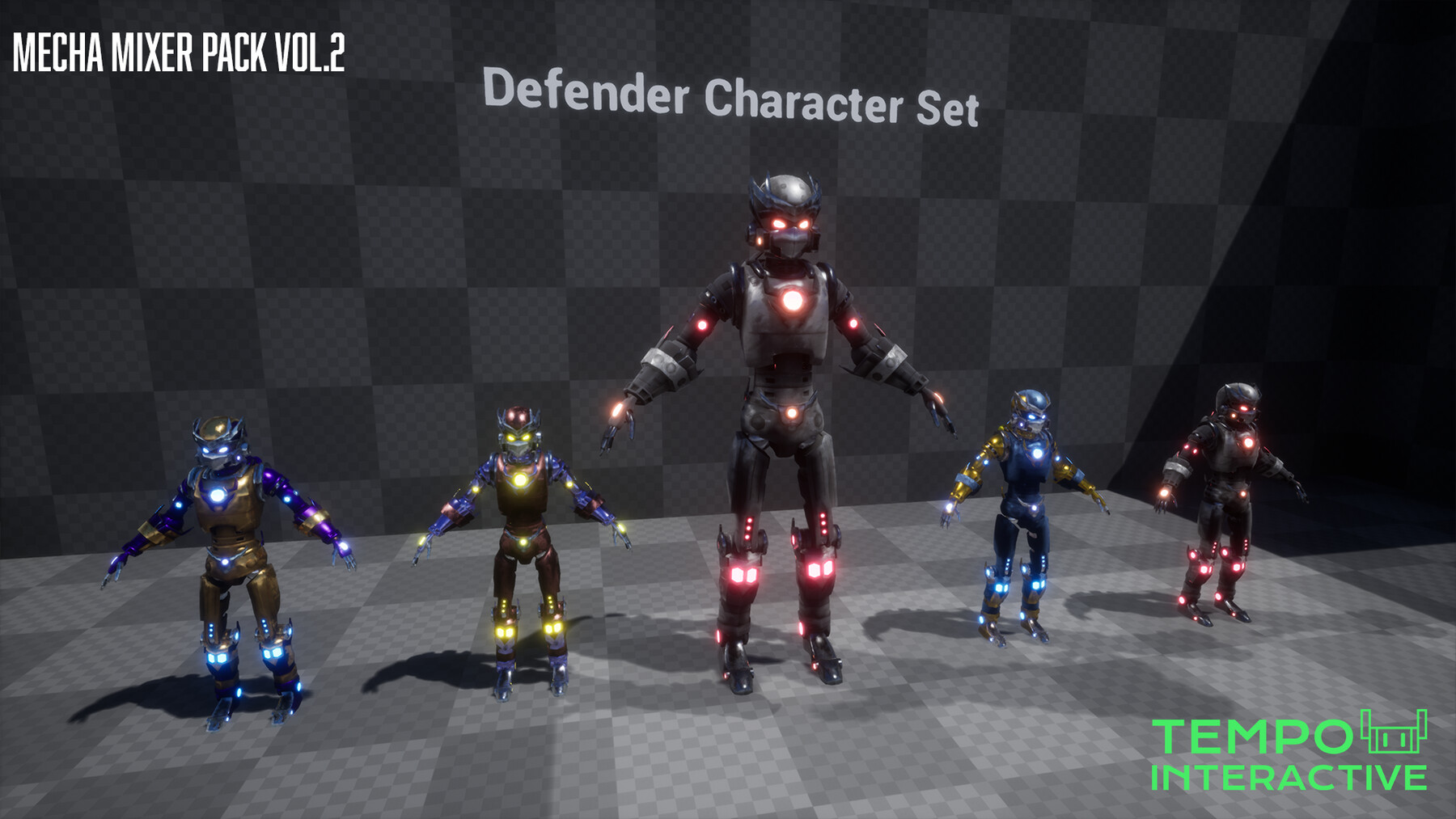 ArtStation - Mecha Mixer Pack Vol. 2 | Game Assets