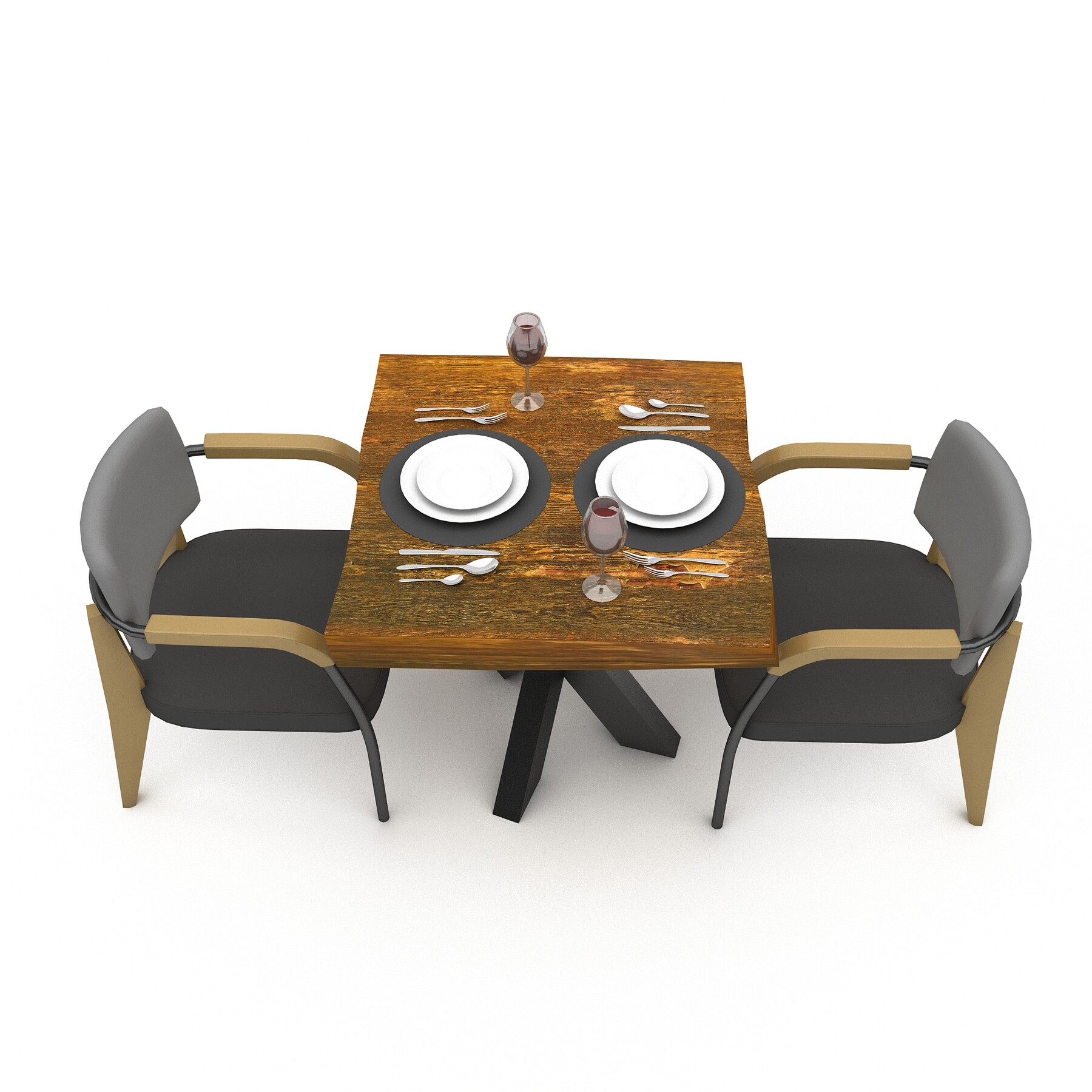 ArtStation - dining table 012 3D model | Resources