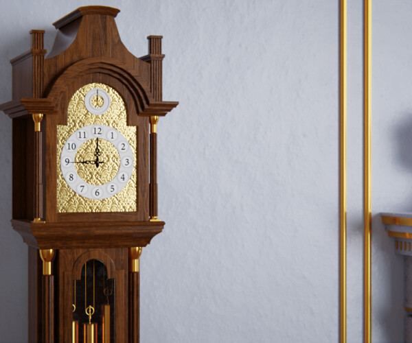 ArtStation - Baroque Style Living Room 3d Scene | Resources