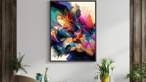 ArtStation - Printable Wall Art, Color Art Print, Digital Print ...
