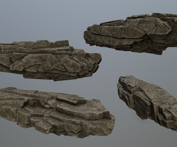 ArtStation - desert rocks | Game Assets