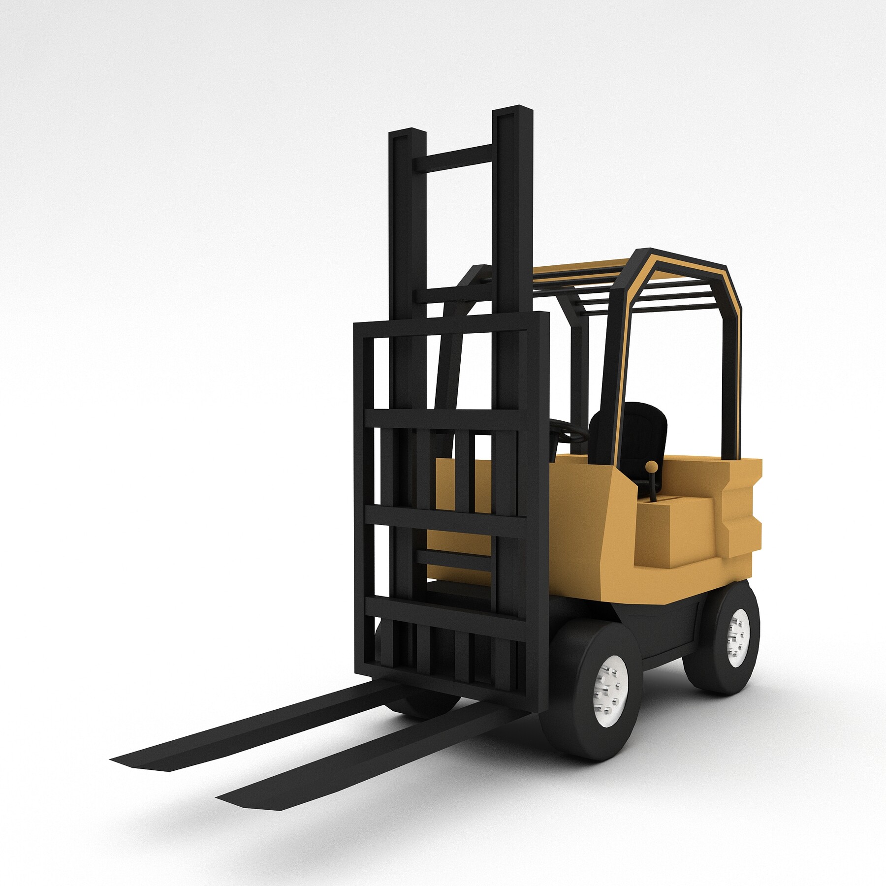 ArtStation - forklift 3D | Resources