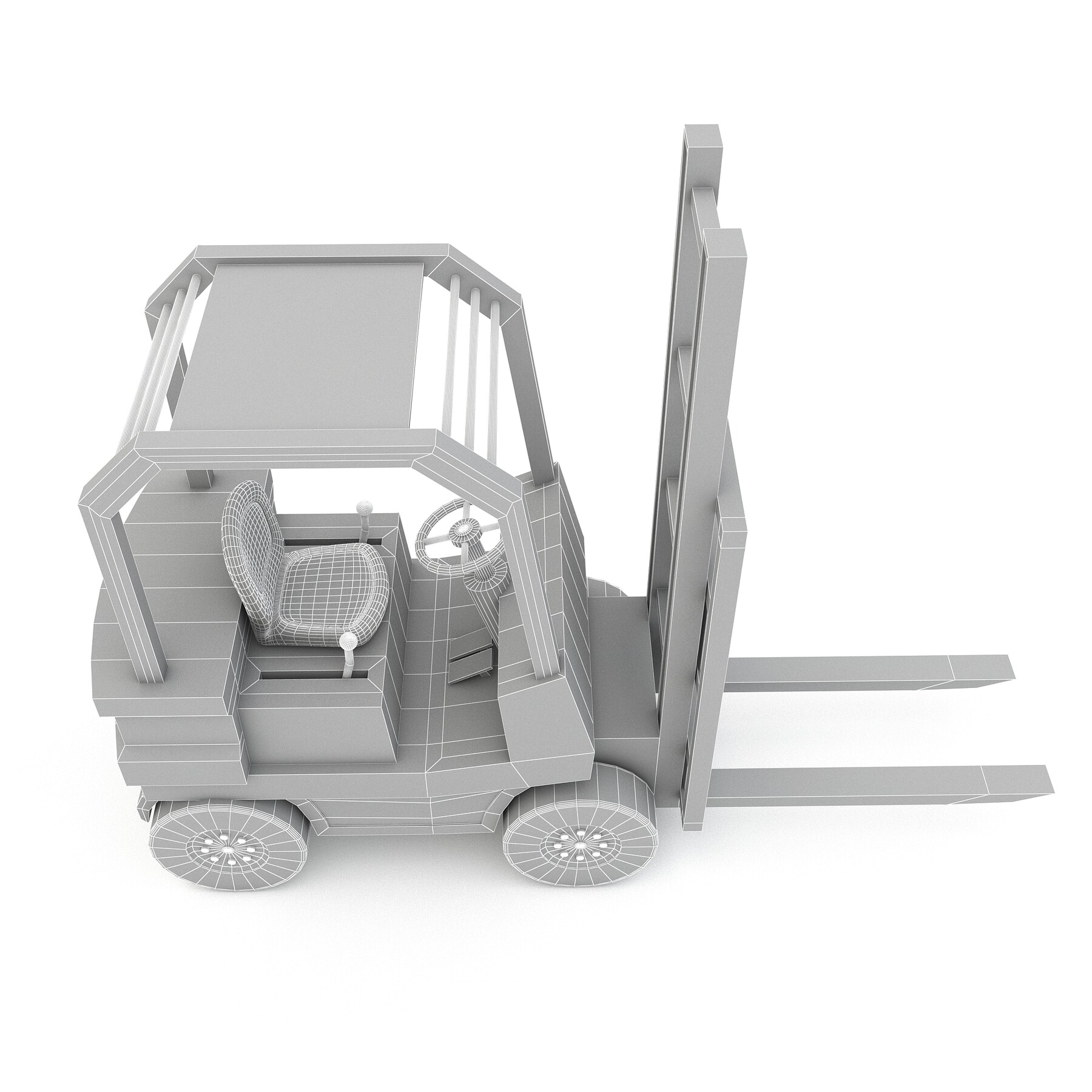 ArtStation - forklift 3D | Resources