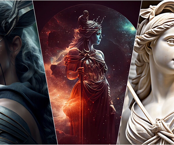 ArtStation - Ancient Goddess Artemis (Diana) Reference Pack | Artworks