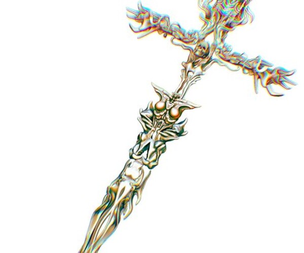 ArtStation - DOOM SWORD - with Anime shading compatible with BLENDER ...