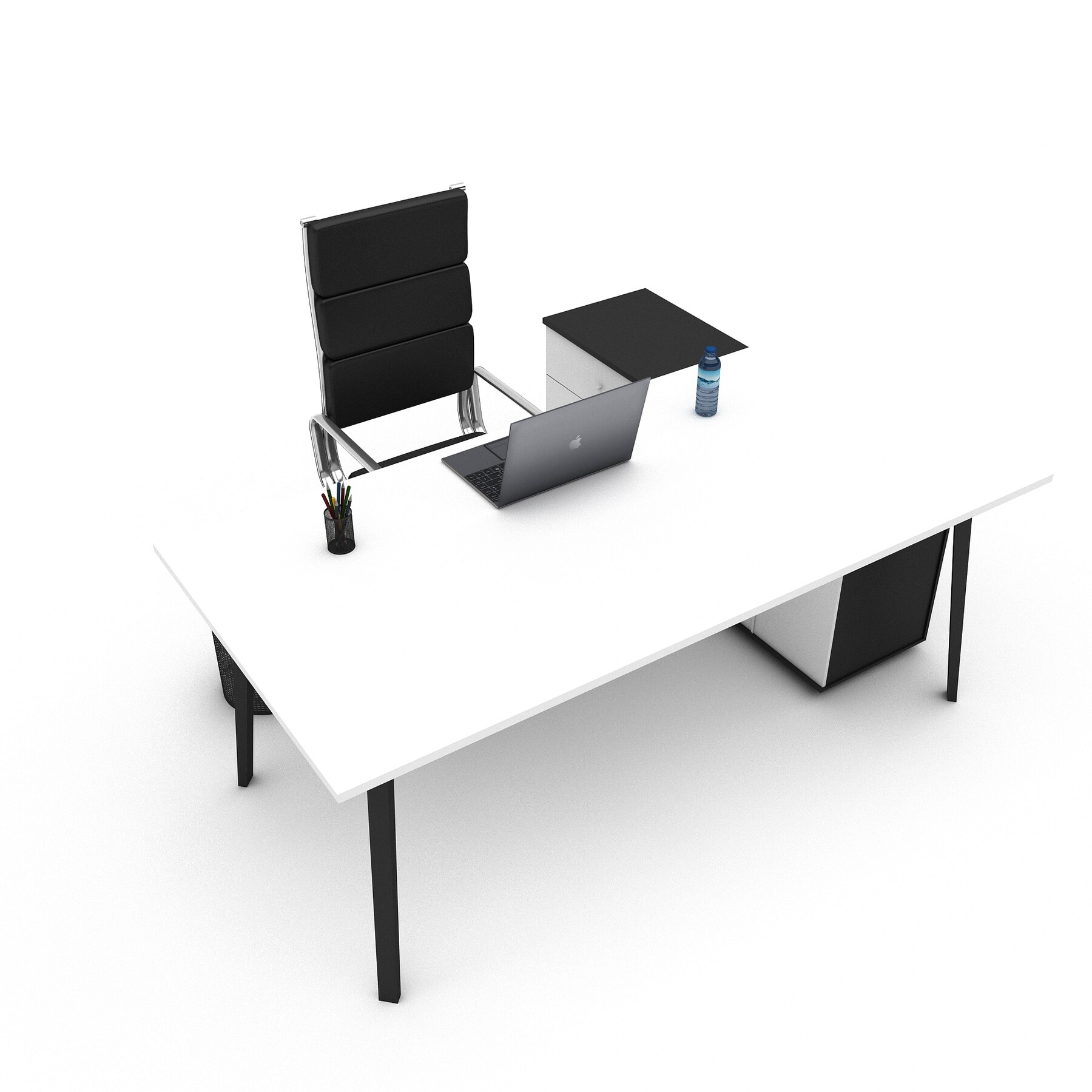 ArtStation - 3D model office work and meeting table 01 | Resources