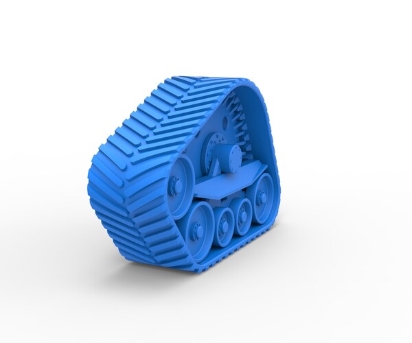 ArtStation - 3D printable Diecast Track of tractor Scale 1:25 | Resources