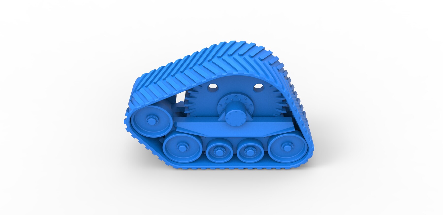 ArtStation - 3D printable Diecast Track of tractor Scale 1:25 | Resources