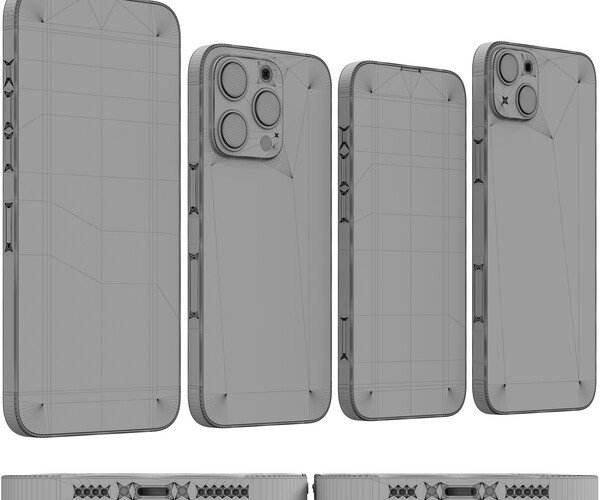 ArtStation - iPhone 14 Collection | Resources