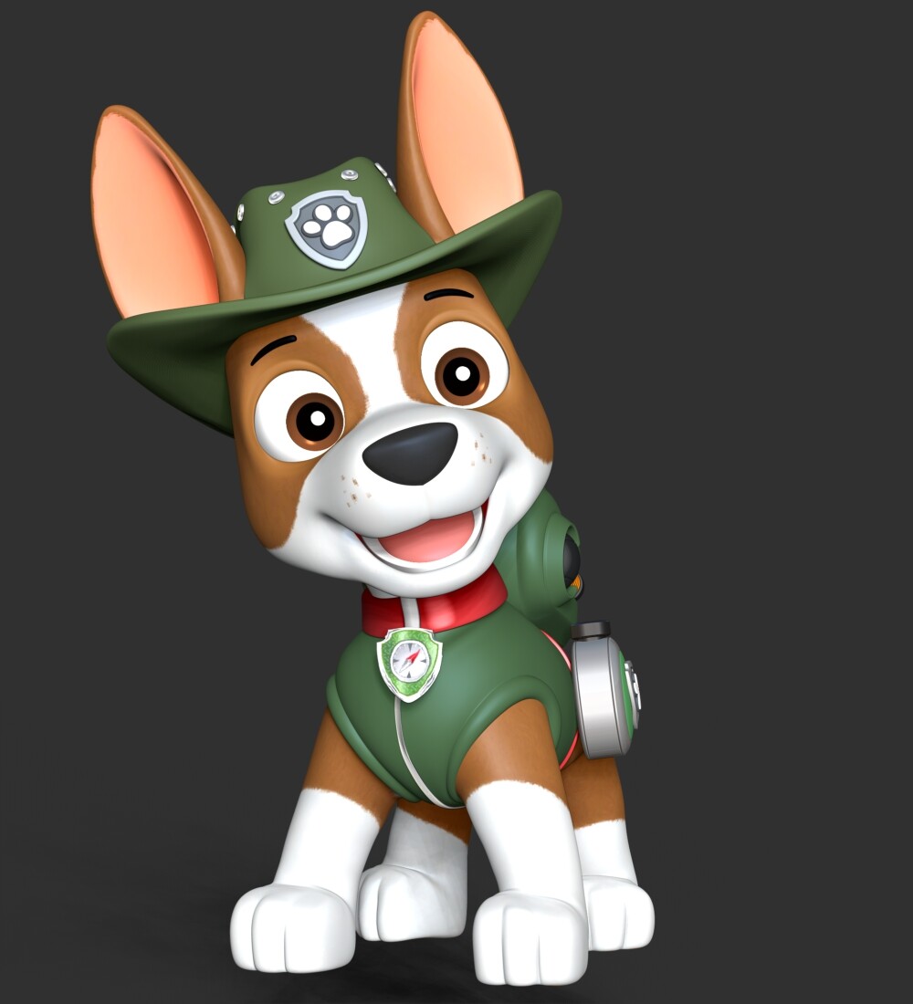 ArtStation - Tracker PAW Patrol | Resources