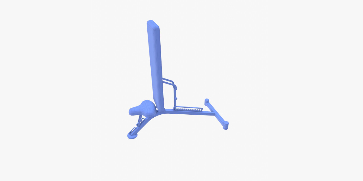 ArtStation - Adjustable bench | Game Assets