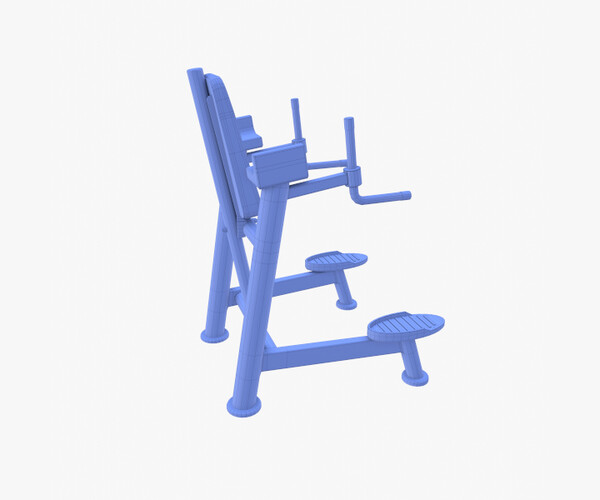 ArtStation - Chin up and dip station v2 | Game Assets