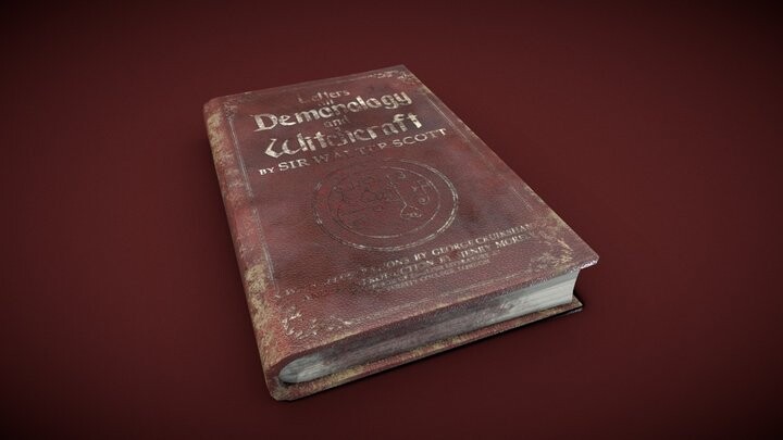 ArtStation - Demonology and witchcraft book | Game Assets