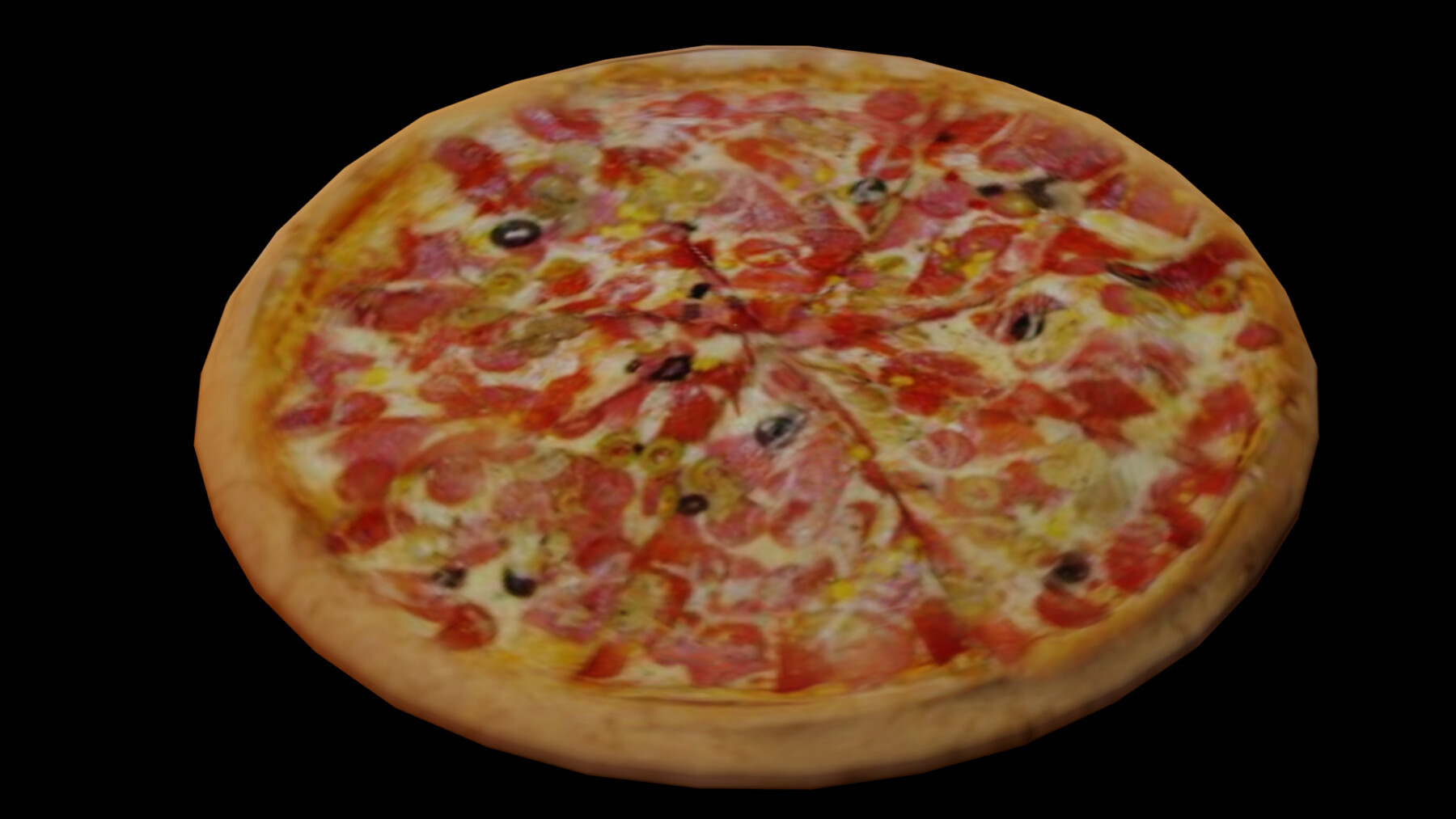 ArtStation - PIZZA LOW POLY GAME READY 3D MODEL | Game Assets