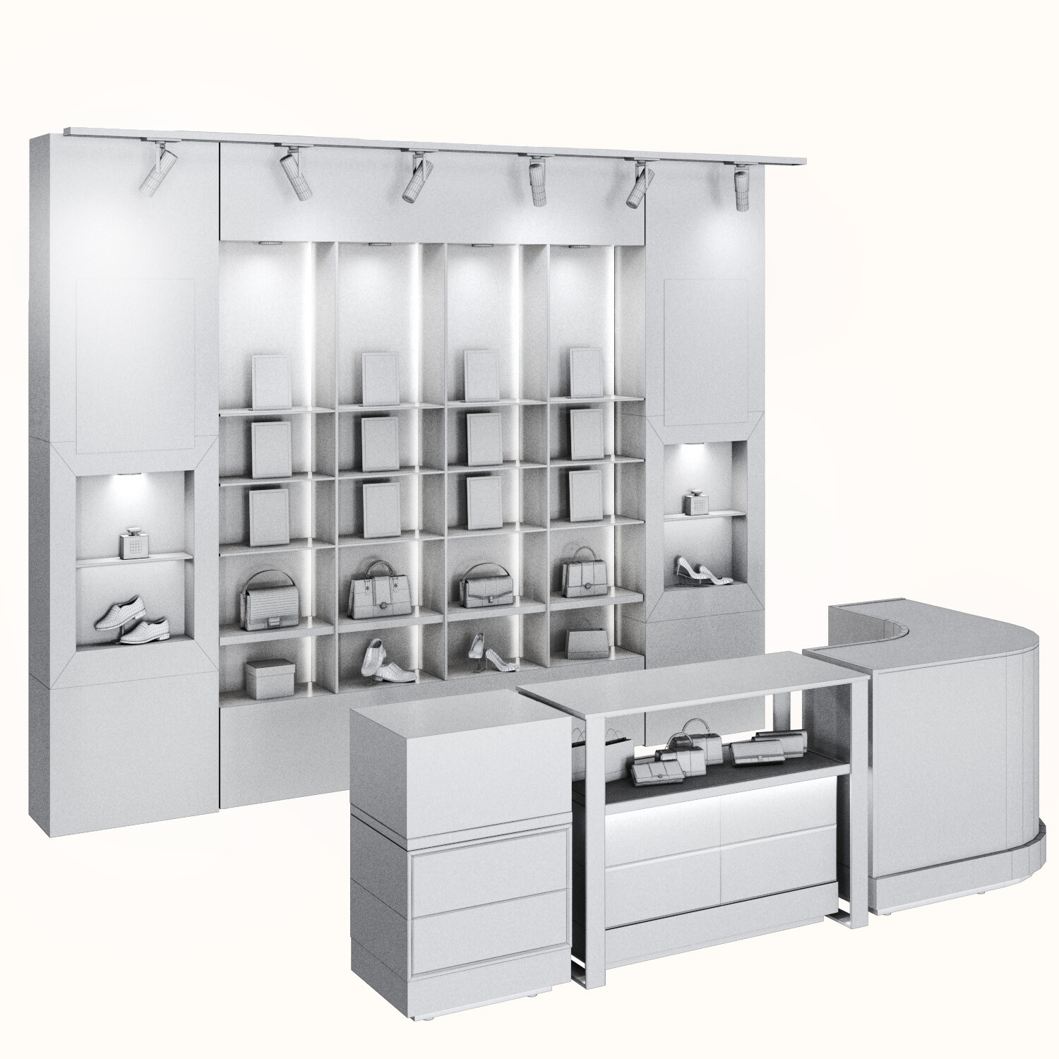 ArtStation - Showcase 03, vitrin, shop window, store, mall, boutique ...