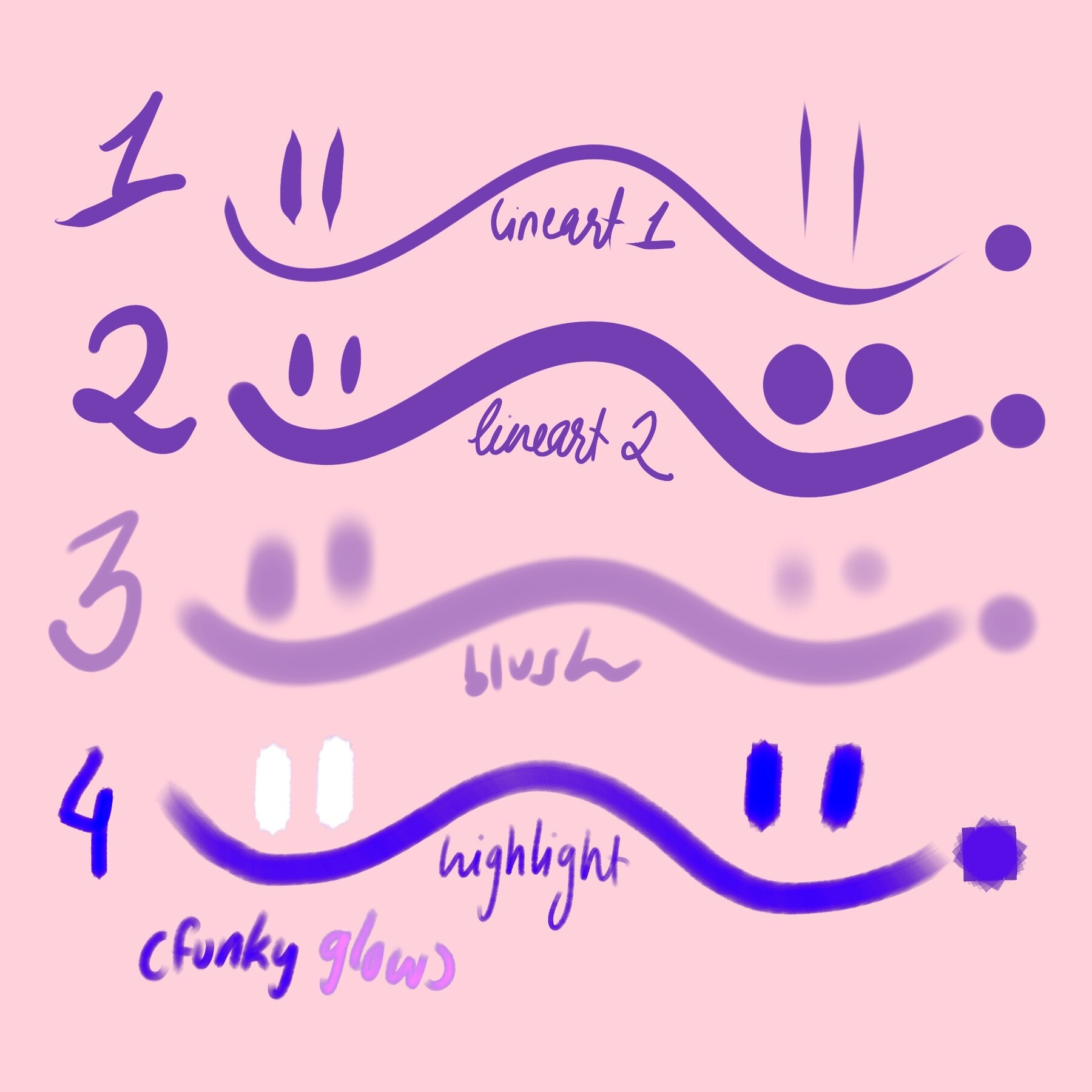 ArtStation - Clean Cartoon Style Brush Pack (for Procreate) | Brushes