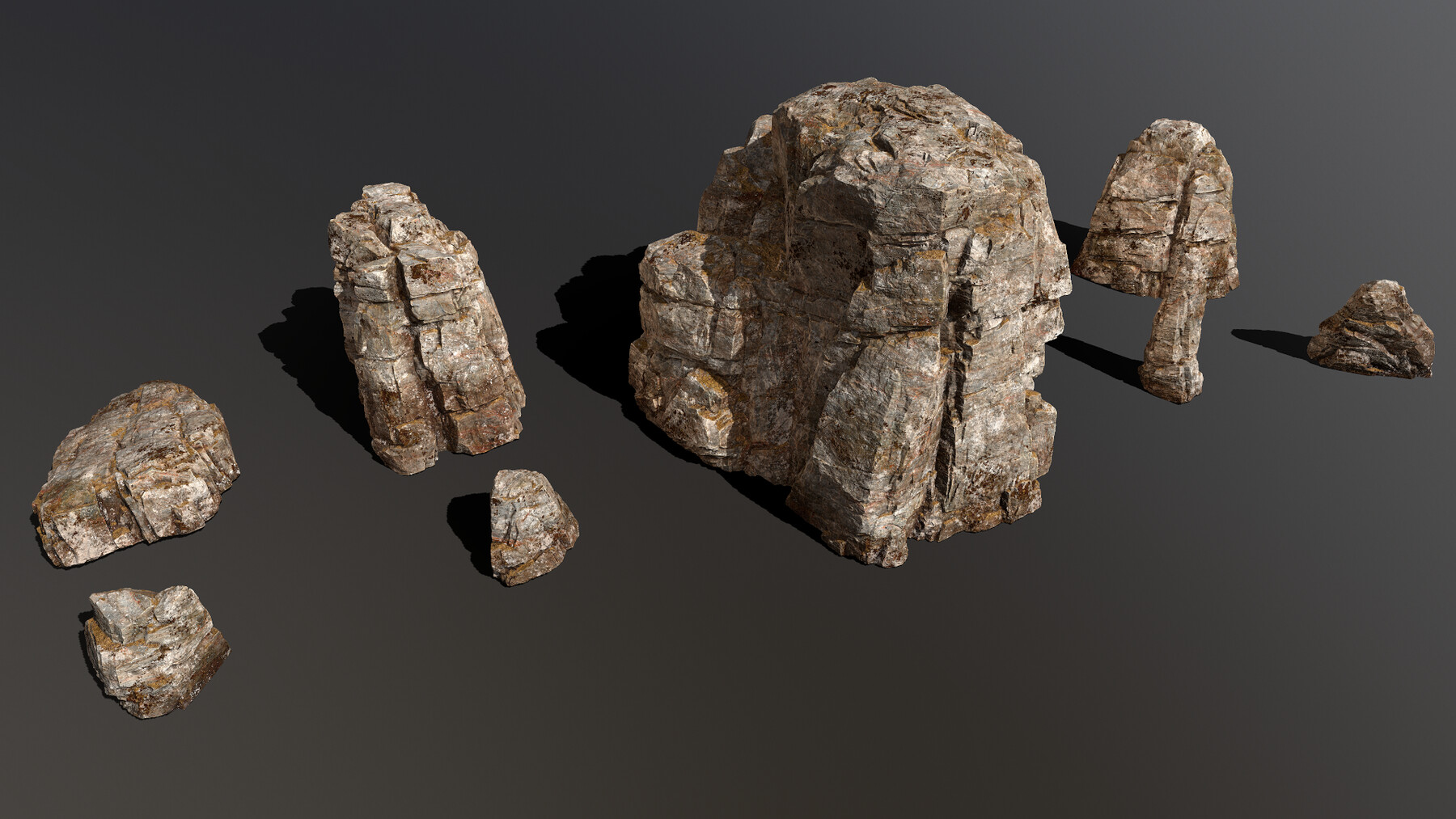 ArtStation - Rocks 8 Pack | Resources