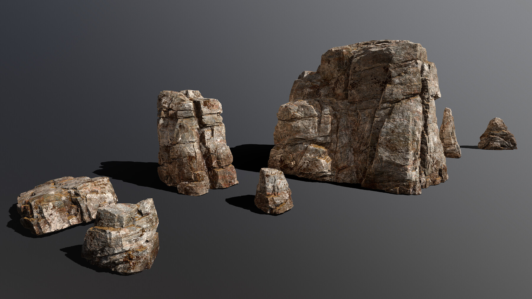 ArtStation - Rocks 8 Pack | Resources