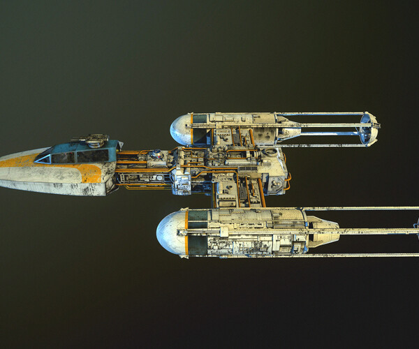 ArtStation - Y-wing Starfighter Star Wars | Resources
