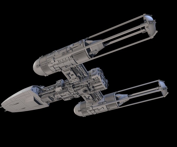 ArtStation - Y-wing Starfighter Star Wars | Resources