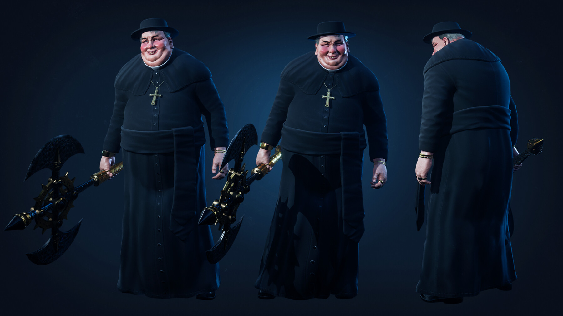 ArtStation - Punisher Priest (Unreal Engine, Unity, .fbx and Textures ...