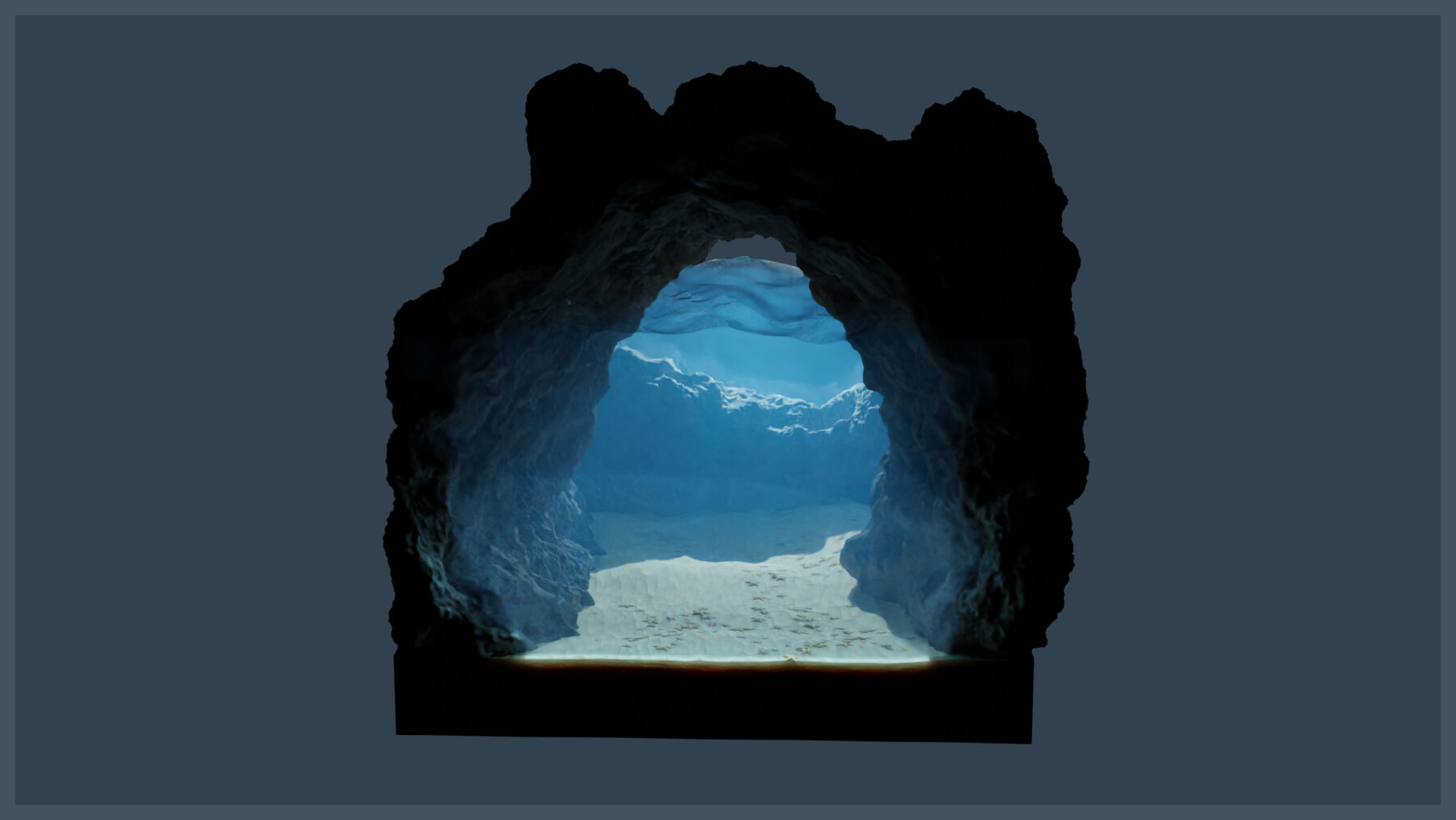 ArtStation - Underwater Cave Environment | Game Assets